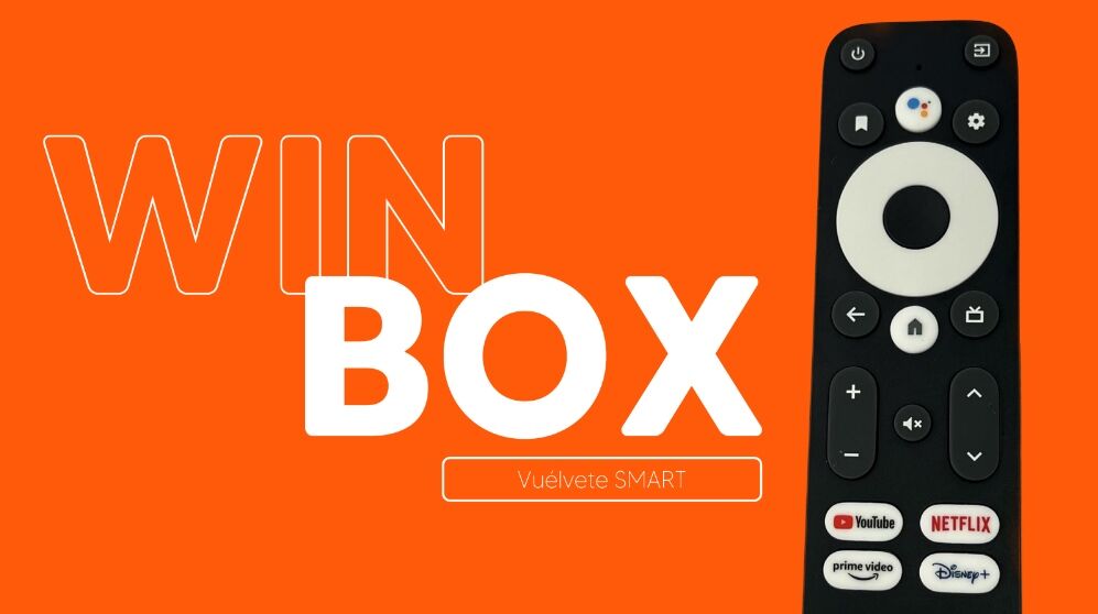 De TV antigua a Smart TV con WINBOX | La TV Box de WIN